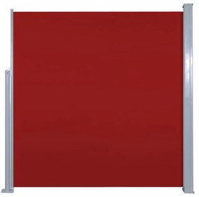 Zatahovací boční markýza 140x300 cm Dekorhome Červená