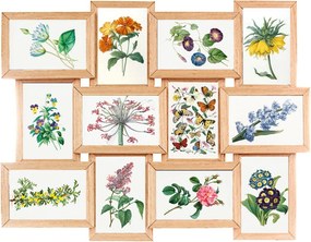 Multirám na 12 fotek FINES, fotorámeček koláž 45 x 59 cm