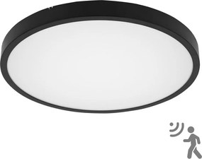 Brilagi-LED Koupel. strop. sv. se senz. ZENNA LED/18W/230V pr. 29,5 cm IP44 čer.