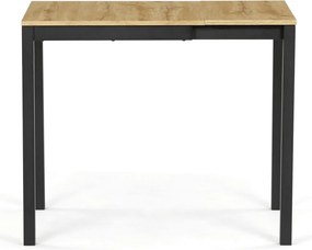 Jídelní stůl rozkládací 60-90x60 cm GDT-206 OAK, melamin, dub – Barva (vyberte): hnědá hnědá