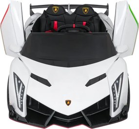 Elektrické autíčko Lamborghini Veneno bílé