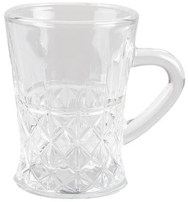 Hrnek Transparent 6x8x8 cm / 95 ml – 95 ml