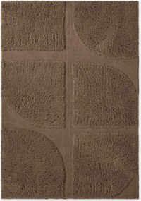 Ted Baker, Kusový koberec Ted Baker Lambeth 106369 Brown, 200x300, hnědá, dětský pokoj