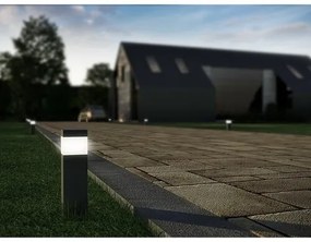 Panlux NOS-E14 Zahradní svítidlo s pohybovým senzorem Gard antracit, 60 W