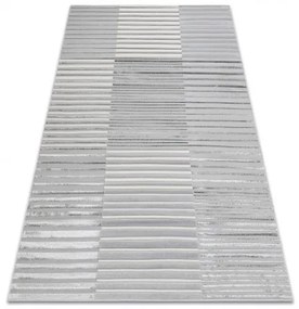 Dywany Luszczow Kusový koberec LIRA E2681 Pruhy, šedá Rozměr koberce: 120 x 170 cm