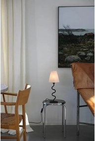 Béžová kovová stolní lampa s textilním stínidlem (výška 41 cm) Veya – Markslöjd