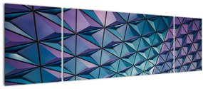 Obraz - barevná struktura (170x50 cm)