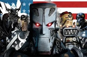 ZEE PRODUCTION Puzzle 2000 AD: A.B.C. Warriors / 500 dílků / 34 x 48 c