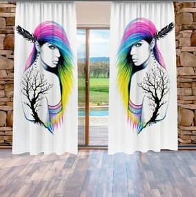 Závěsy Miss-art (Rozměr : 140x250, Materiál: Blackout)