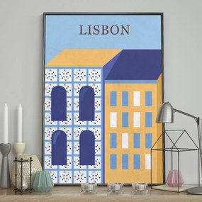 DecoKing - Nástěnný plakát - Lisbon