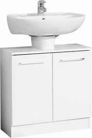 XXXLutz SKŘÍŇKA POD UMYVADLO, bílá, bílá, 60/62/33 cm Carryhome - Koupelnové série - 001977012402