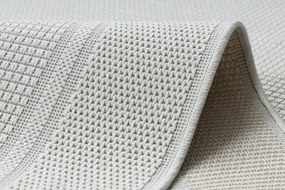 Dywany Łuszczów Kusový koberec Timo 5979 White – na ven i na doma Rozměry koberců: 60x100
