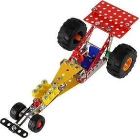 TEDDIES Stavebnice 5v1 auta / Kovová / 236 dílků / od 6 let