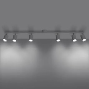 Stropní svítidlo SOLLUX LEMMI 6L bílé GU10 6x10W bez žárovky SL.1228