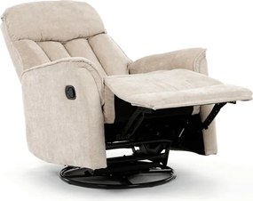 Polohovací křeslo béžové TV-H9327 CRM2