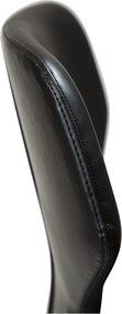 Černá barová židle (výška sedáku 79,5 cm) S.I.T – DAN-FORM Denmark