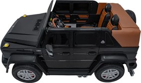 Elektrické autíčko Mercedes Benz MAYBACH G650 STRONG černé