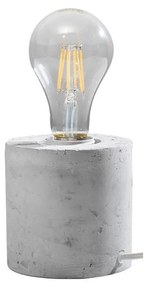 Sollux SL.0680 - Stolní lampa SALGADO 1xE27/60W/230V beton