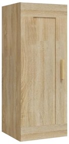 Petromila Nástěnná skříňka dub sonoma 35 x 34 x 90 cm kompozitní dřevo