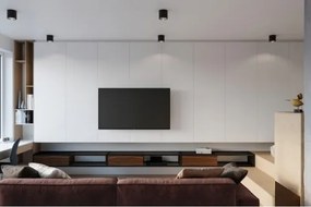 Stropní svítidlo SOLLUX Tiube GU10 1x40W bez zdroje SL.0697 černá
