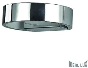 LED Nástěnné svítidlo Ideal Lux Zed AP1 Round cromo 115184 lesklý chrom