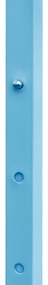 Modrý skládací nůžkový party stan 3 x 6 m,  41583