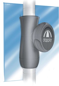 Doppler ACTIVE zahradní slunečník 200 cm antracit