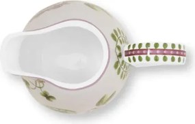 Pip Studio Lily &amp; Lotus mlékovka 250 ml, bílá (porcelánová mlékovka)