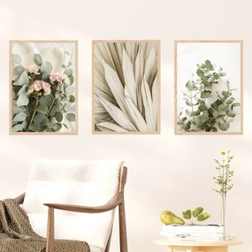 Oboustranná Sada Plakátů Botanika | 3 x 30 x 42 cm | DP3351483