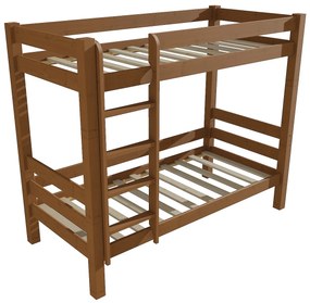 Vomaks Patrová postel 8X8 03B Rozměr: 90 x 180 cm, Barva: surové dřevo