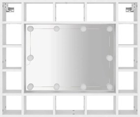 vidaXL LED zrcadlová skříňka 91 x 15 x 76,5 cm [808864] Barva: dub sonoma