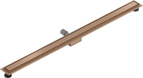 Mexen Flat M13 liniový odtok 2v1 110 cm, kartáčovaná měď - 1C10110