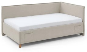 Béžová dětská postel s úložným prostorem 120x200 cm Fun – Meise Möbel