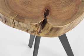 BIZZOTTO Kulatý konferenční stolek ARON ø35 cm 0745483