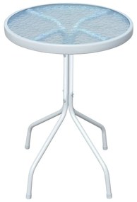 vidaXL Marketos 3dílný bistro set ocelový černý