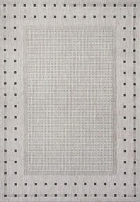 Kusový koberec FLOORLUX 20329 silver/black 120x170cm