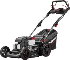 Parkside Performance Benzínová sekačka na trávu s pojezdem a s elektrickým startováním PPBRM 46 B2