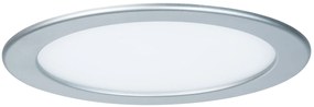 Paulmann 92072 Quality Line Panel IP44, 18W LED, 4000K, matný chrom, prům. 22cm