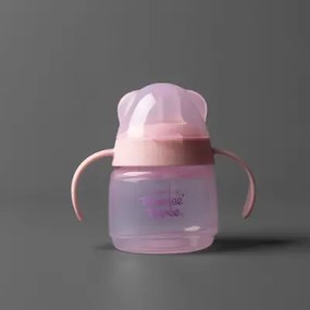 Tommee Tippee Transition hrneček s hubičkou 150 ml 4m+ růžová