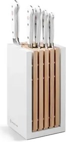 WÜSTHOF Blok na nože CLASSIC WHITE Santoku / 5 dílů / Made in Germany