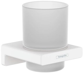 Hansgrohe AddStoris, nádobka na ústní hygienu, matně bílá, HAN-41749700