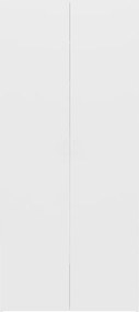 vidaXL Botník 80 x 35,5 x 180 cm kompozitní dřevo [800288] Barva: šedá sonoma