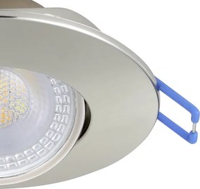 Eglo 300195 - SADA 7xLED Podhledové svítidlo GEDREZ LED/4,9W/230V pr. 9 cm chrom