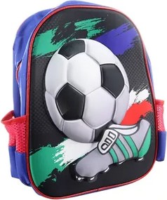 Orion Batoh Fotbal 3D / Dětský batoh / 28 x 33 x 8 cm / od 3 let