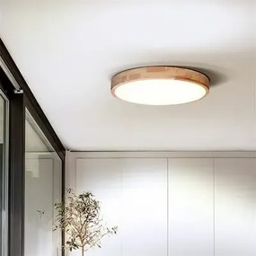 Solight WO8009 LED osvětlení s dálkovým ovladačem Solid Oak / 48W / 33