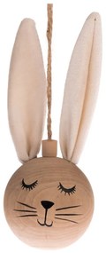 Dřevěný závěsný zajíc - Dakls