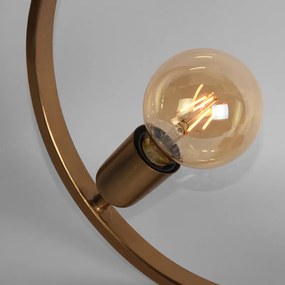 LABEL51 Kovová stolní lampa RING zlatá