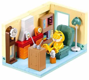 Sluban Builder M38-B1226 Garfield v obývacím pokoji