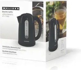 Melissa Rychlovarná konvice černá / Rychlovarná konvice / 1,7 l / 2200
