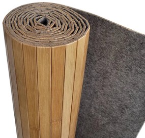 vidaXL Paraván bambusový přírodní odstín 250x165 cm